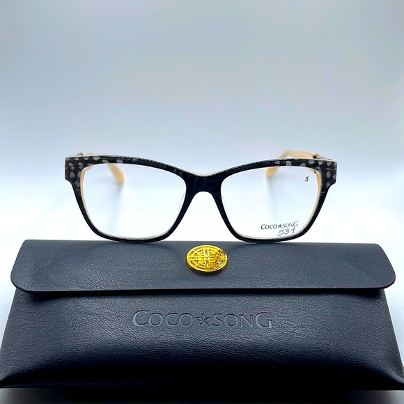 Coco Song | Accessories | Nwot Coco Song Womens Optical Frames Black ...